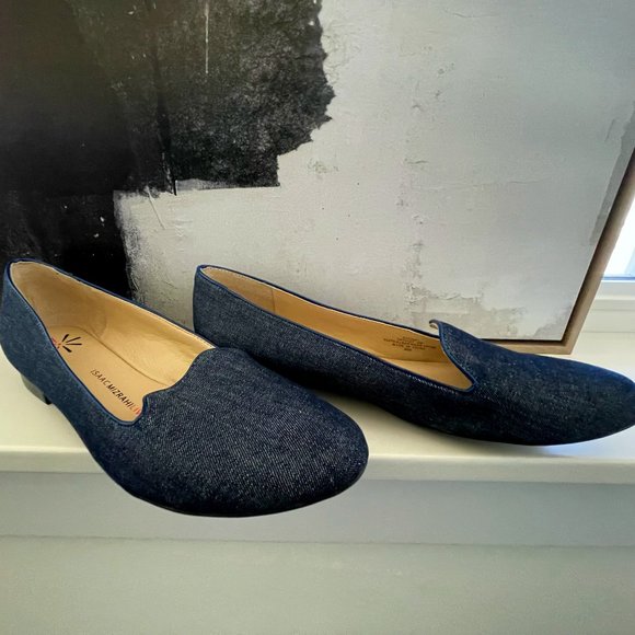 Isaac Mizrahi | Shoes | Blue Denim Flats | Poshmark
